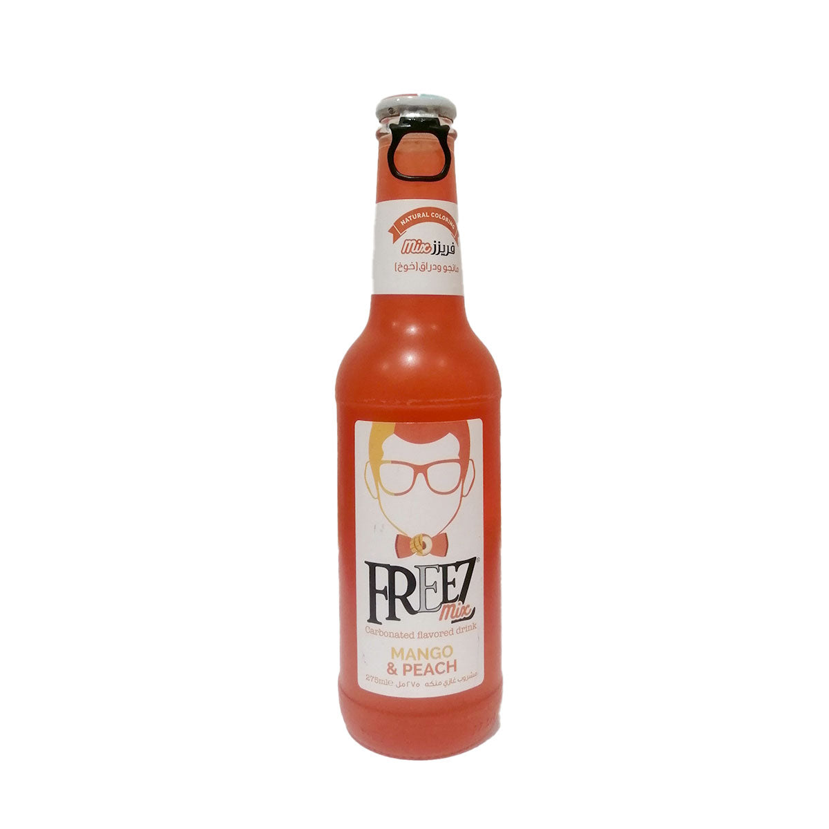 Freez Mango & Peach Mix Carbonated Flavored Drink 275 ml فريز مشروب ...